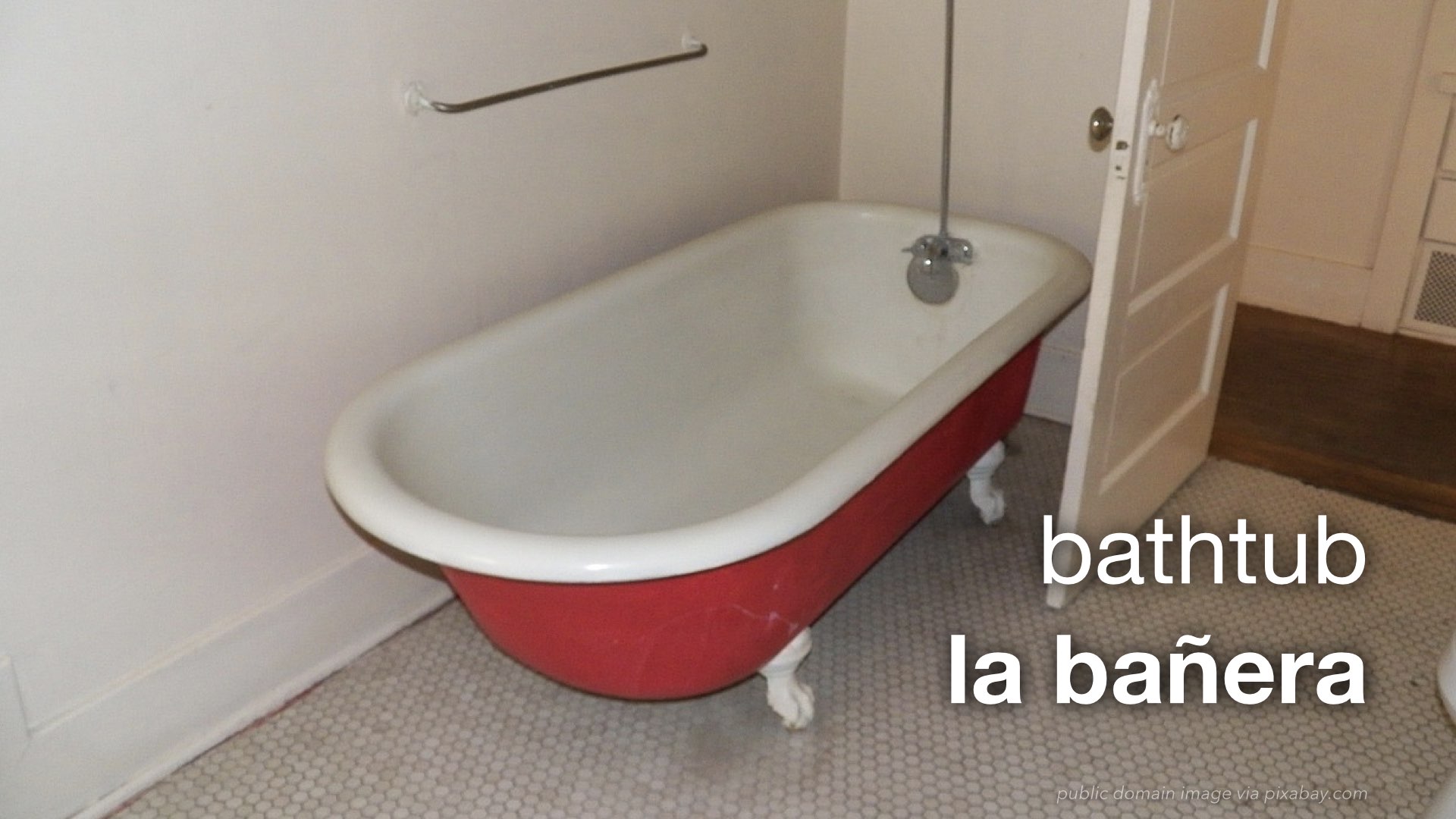 Spanish Vocabulary: Bathroom : The LEAF Project