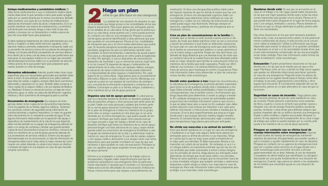 Spanish Reading Selections: FEMA – Emergency Preparedness : The LEAF ...