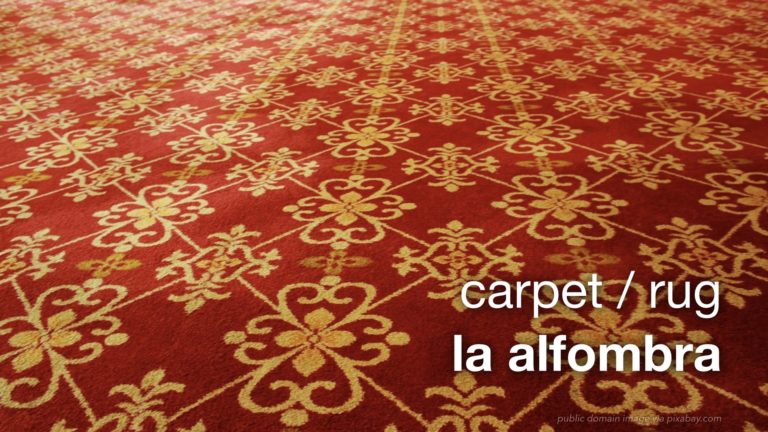 Spanish Vocabulary: Dining Room : The LEAF Project