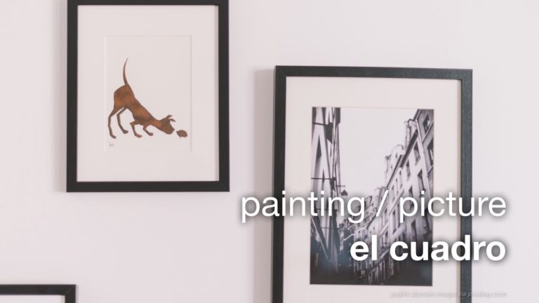 Spanish Vocabulary: Dining Room : The LEAF Project