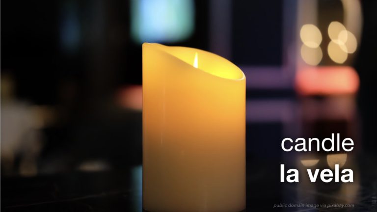 Spanish Vocabulary: Dining Room : The LEAF Project