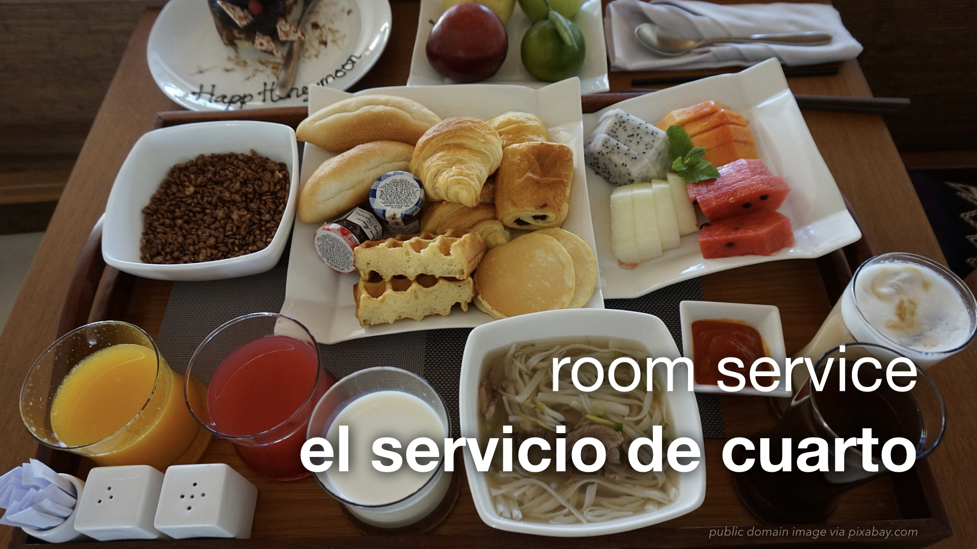Spanish Vocabulary: Hospitality – Reception and Front Desk : The LEAF ...