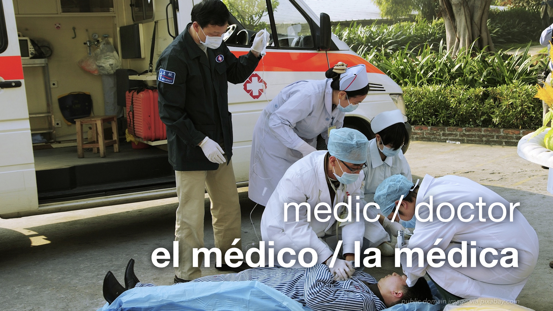 Spanish Vocabulary: Medical – Professions and Titles : The LEAF Project