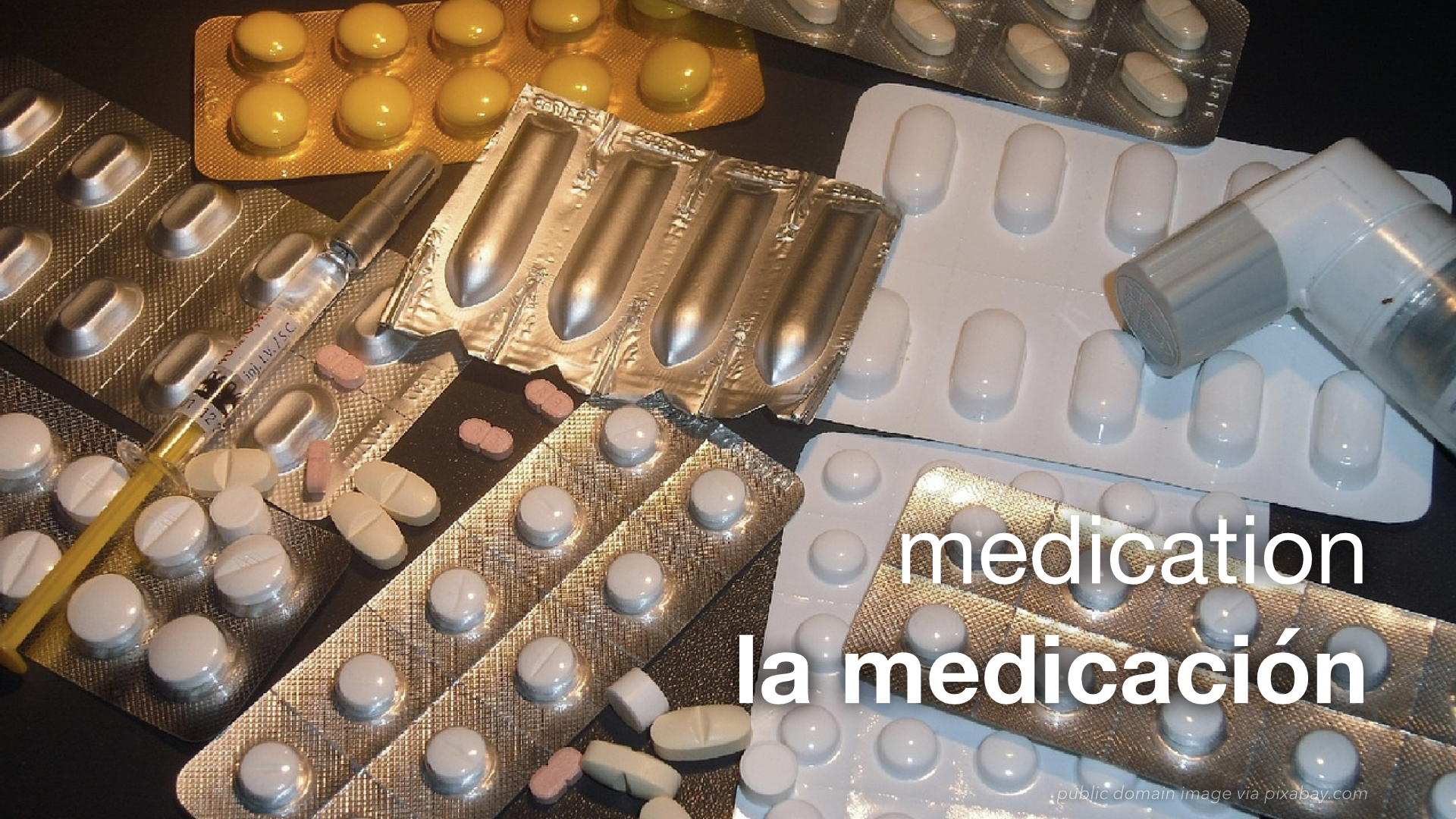 Spanish Vocabulary: Medical – Treatment Options : The LEAF Project