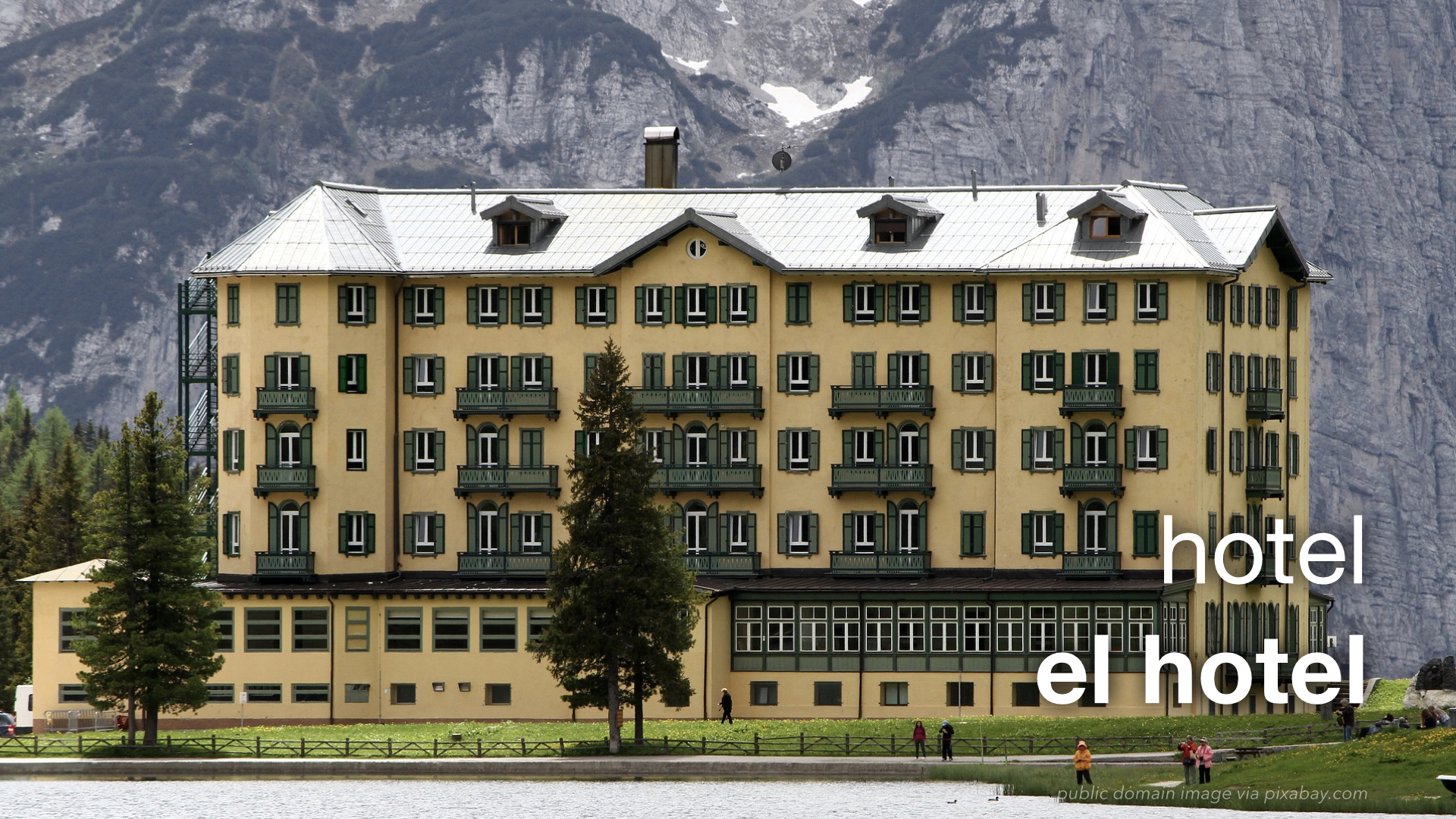 Spanish Vocabulary: Travel Accommodations : The LEAF Project