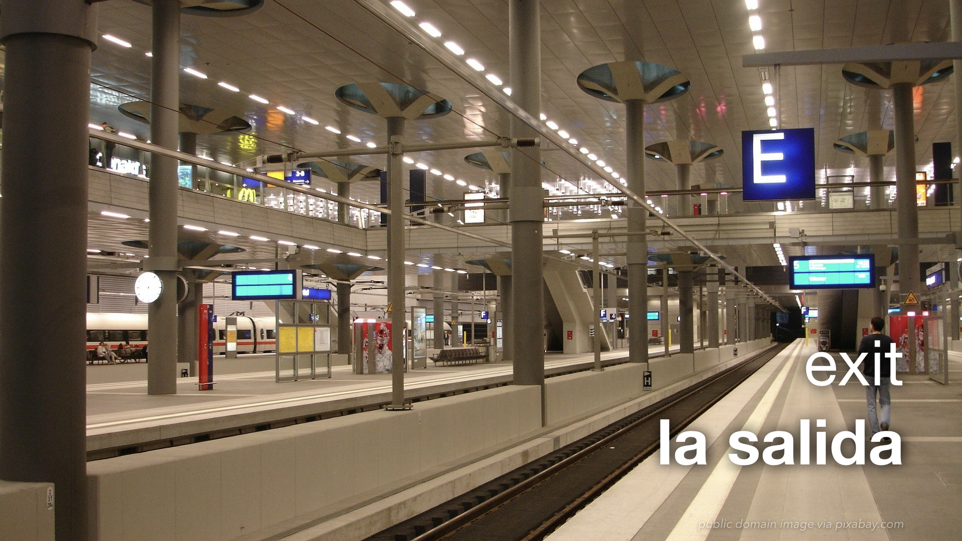 Spanish Vocabulary: Travel by Public Transit : The LEAF Project