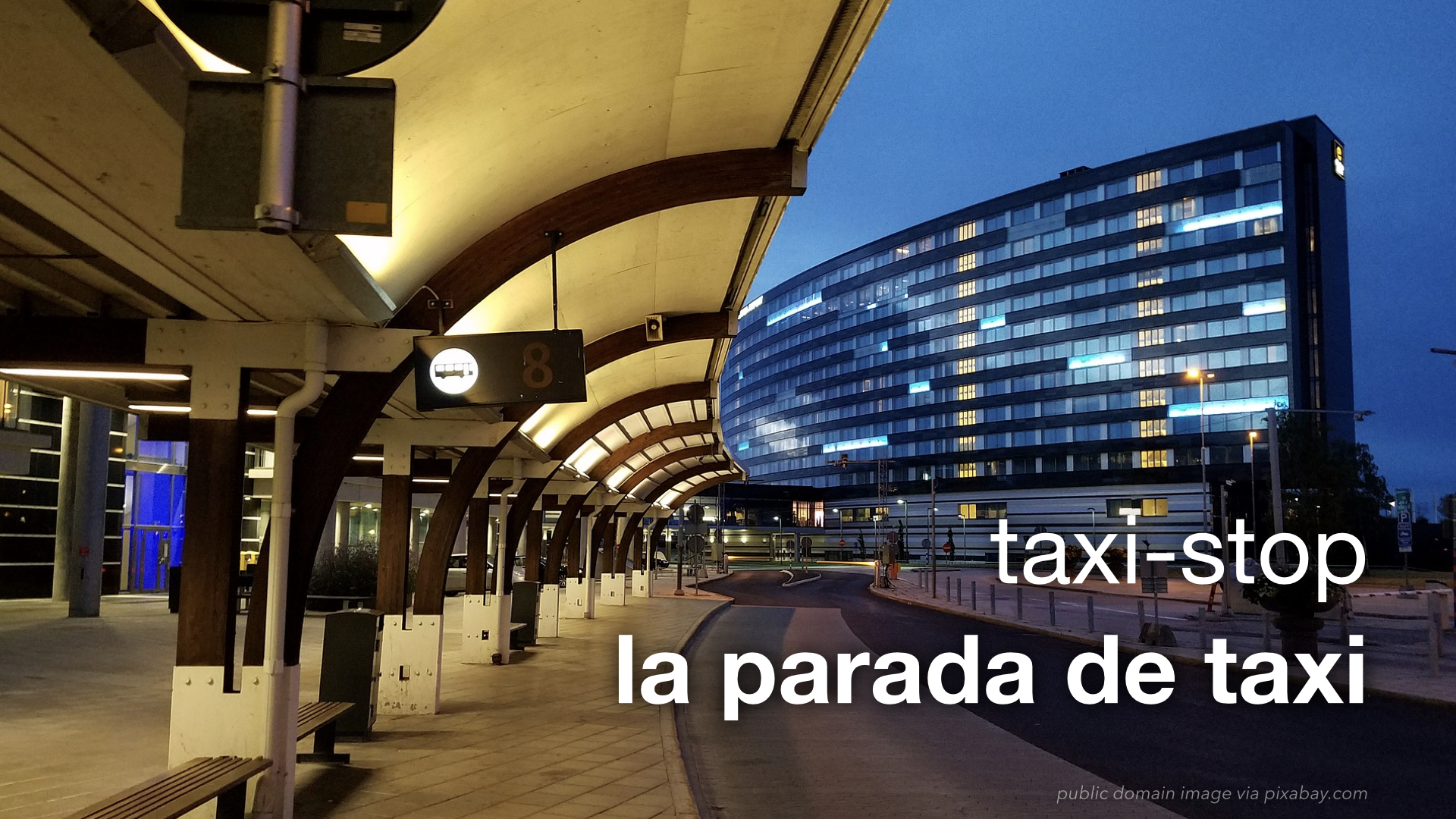 Spanish Vocabulary: Travel by Taxi : The LEAF Project