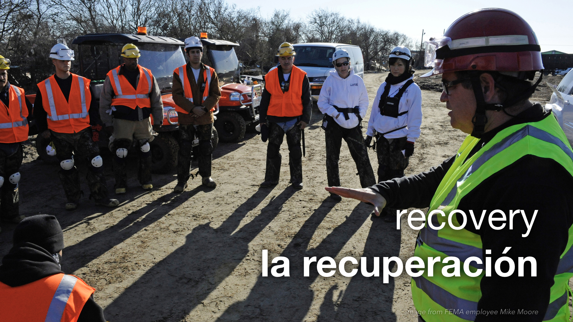 Spanish Vocabulary: Disaster Recovery : The LEAF Project