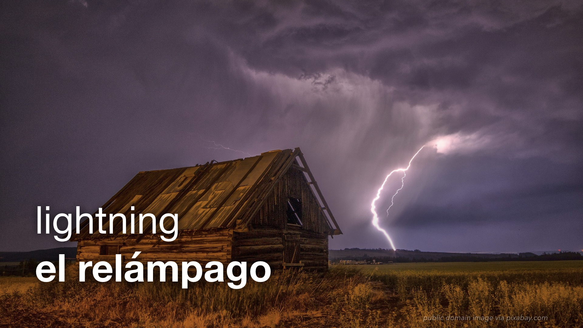 Spanish Vocabulary: Natural Disasters : The LEAF Project