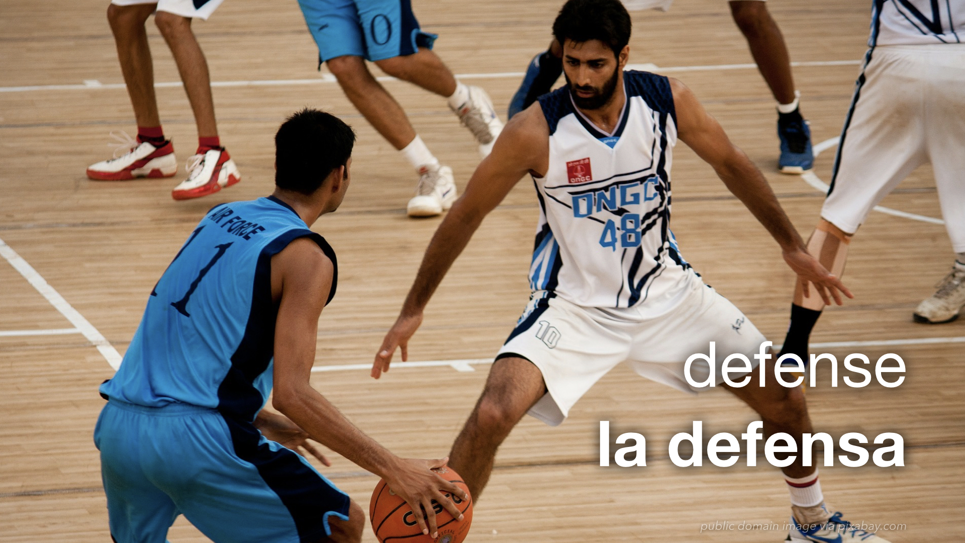 Spanish Vocabulary: Basketball : The LEAF Project