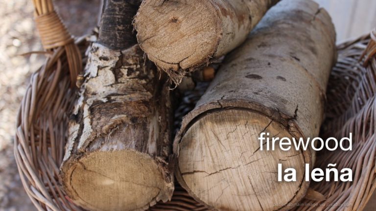 Spanish Vocabulary: Camping and the Outdoors : The LEAF Project